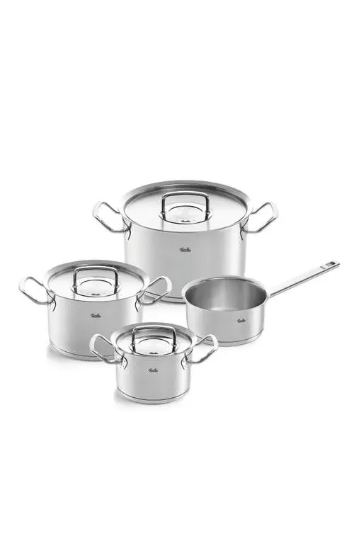 FISSLER Original-profi Collection Set With Metal Lids - Stainless Steel