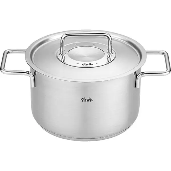 FISSLER Pure Collection Stock Pot With Metal Lid - Stainless Steel