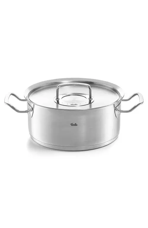 FISSLER Original-profi Collection Rondeau With Metal Lid - Stainless Steel