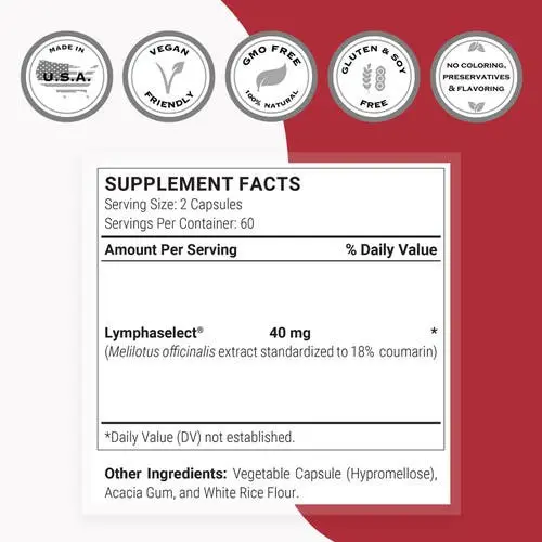 SUPERSMART Lymphatonic 40mg Per Day