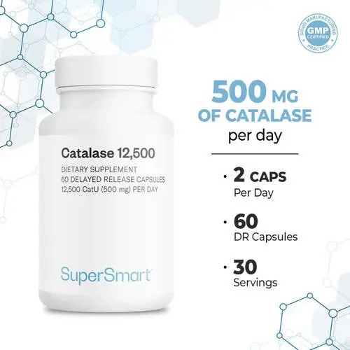 SUPERSMART Catalase 500mg / 12500 Catu