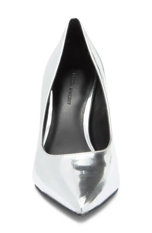 Rebecca Minkoff West Pointed Toe Pump - Silver