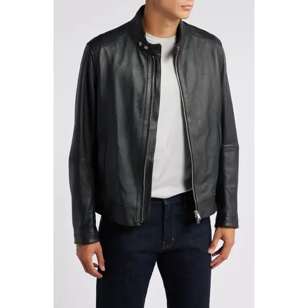 BOSS Mansell Leather Jacket