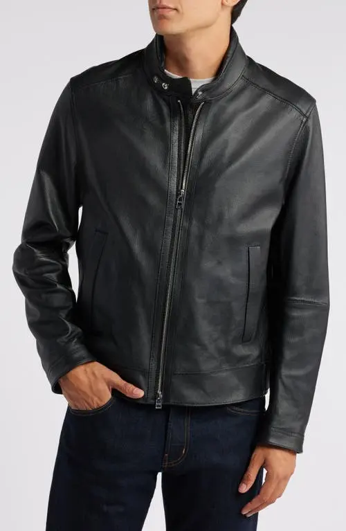 BOSS Mansell Leather Jacket