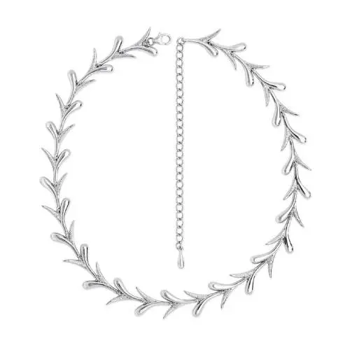 LUCY QUARTERMAINE Sycamore Necklace - Sterling Silver