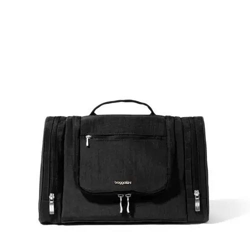 BAGGALLINI Travel Toiletry Kit Cosmetic Bag - Black