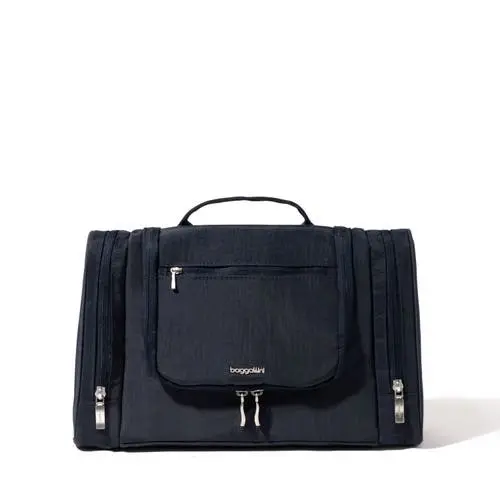 BAGGALLINI Travel Toiletry Kit Cosmetic Bag - French Navy