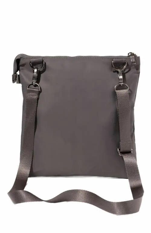 BAGGALLINI Crossbody Bag With Rfid Wristlet - Smoke Twill
