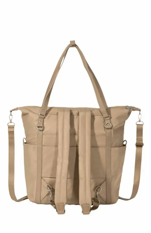 BAGGALLINI Nolita Convertible Backpack - Taupe Twill