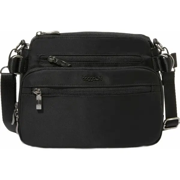 BAGGALLINI Marais Crossbody Bag - Black Twill