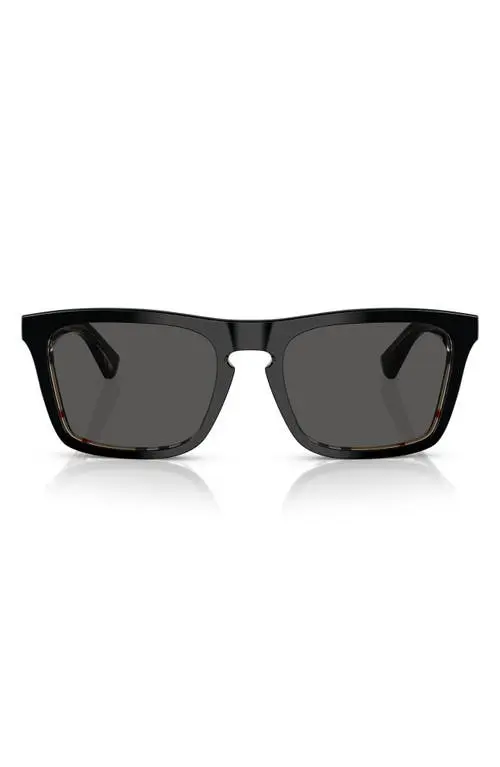 Burberry 57mm Square Sunglasses - Dark Grey