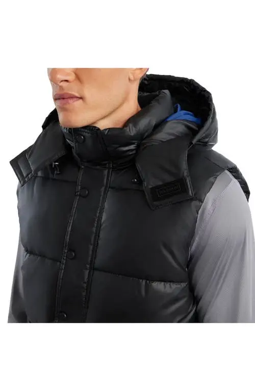Hunter Chiswell Water Repellent Quilted Puffer Vest - Black