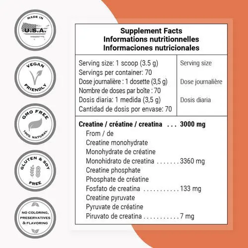 SUPERSMART 3 Creatine Powder