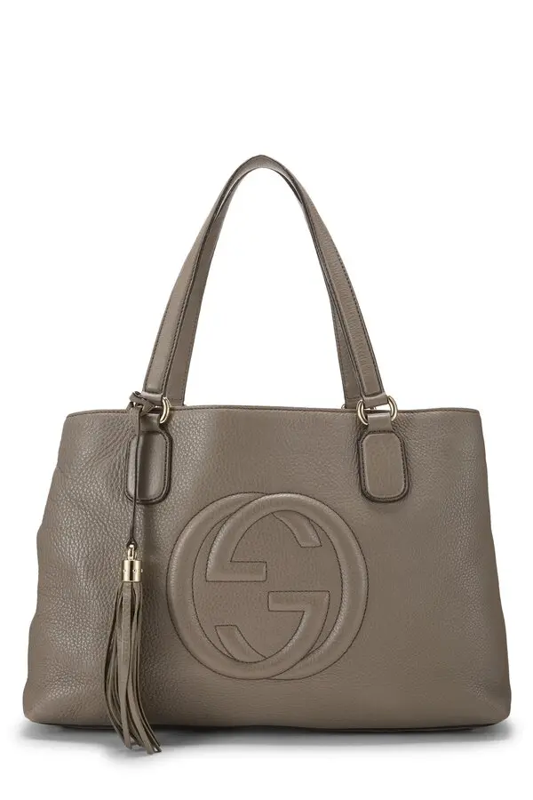 Gucci Leather Soho Working Tote