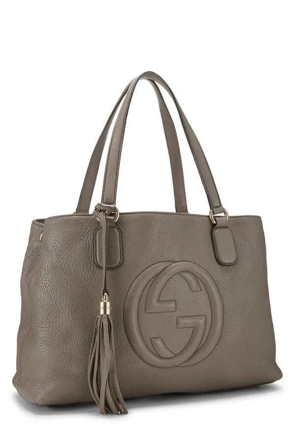 Gucci Leather Soho Working Tote