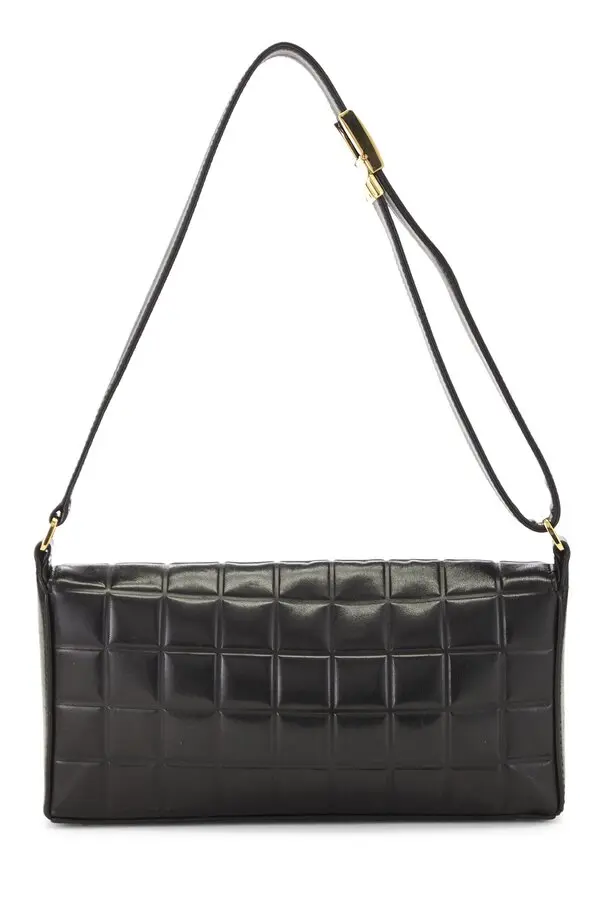 Chanel - Leather Chocolate Bar Shoulder Bag
