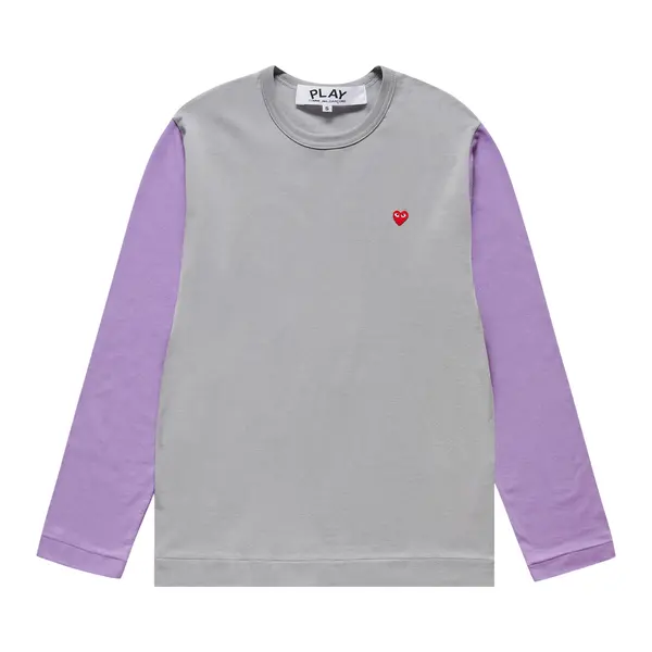 Play Comme Des Garcon Long-sleeve T-shirt - Grey
