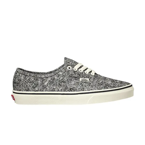 VANS Authentic Neon Acid Wash Sneakers - Black