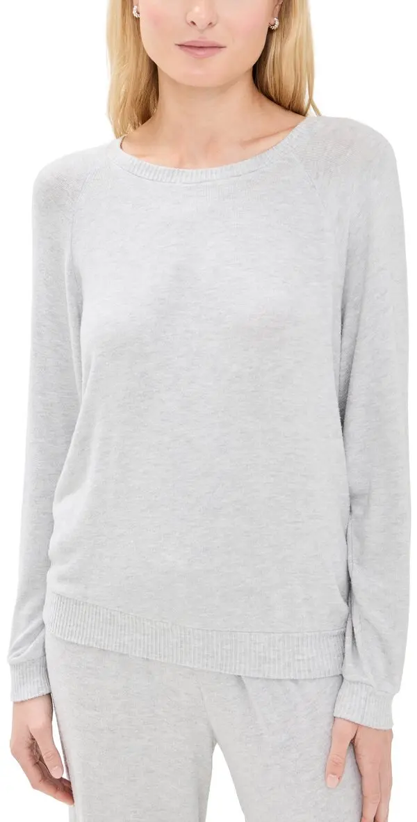 Eberjey Cozy Time Crew Neck Pullover