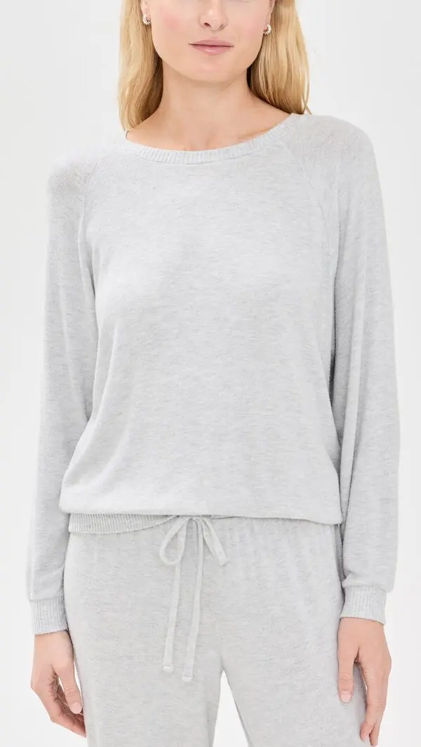 Eberjey Cozy Time Crew Neck Pullover