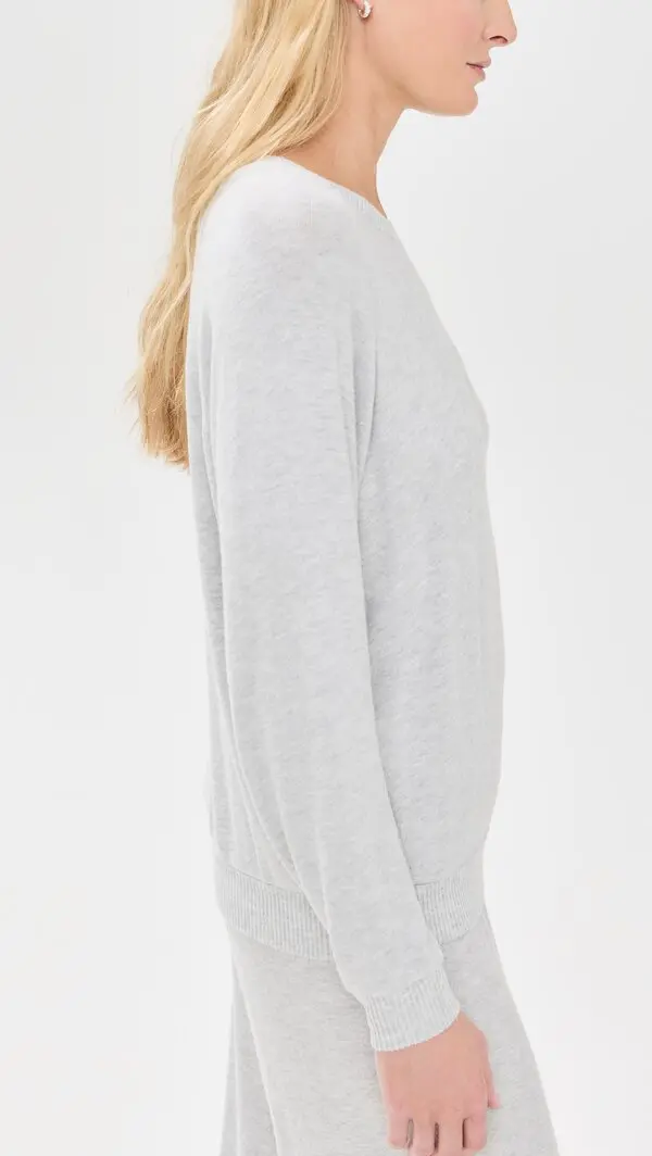 Eberjey Cozy Time Crew Neck Pullover