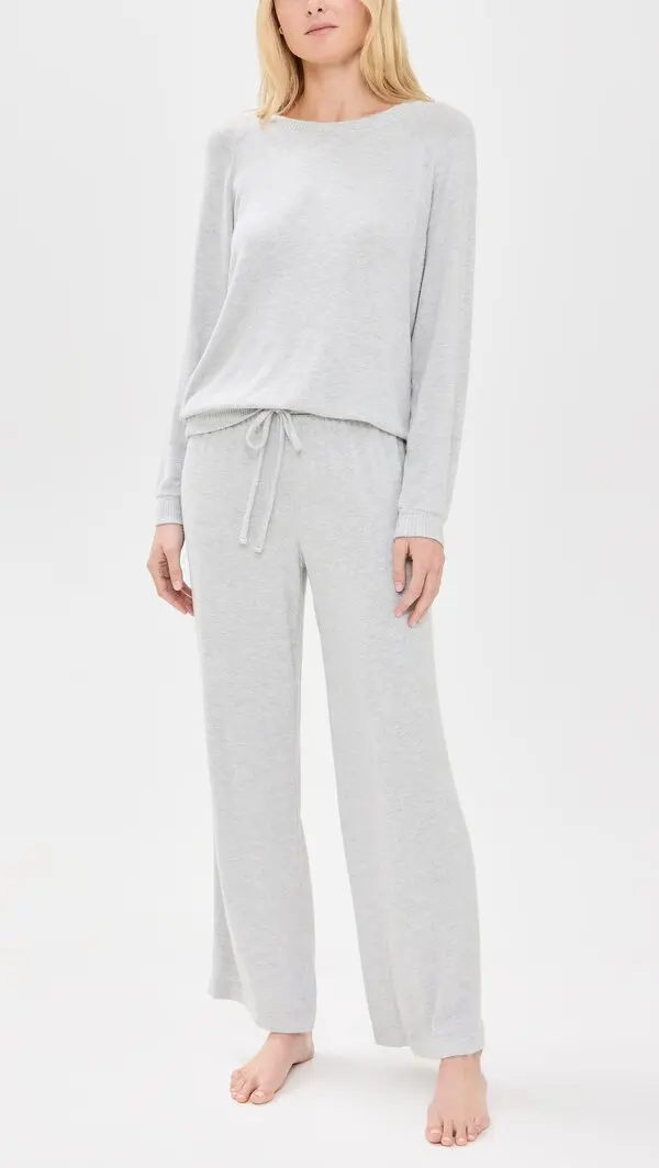 Eberjey Cozy Time Crew Neck Pullover