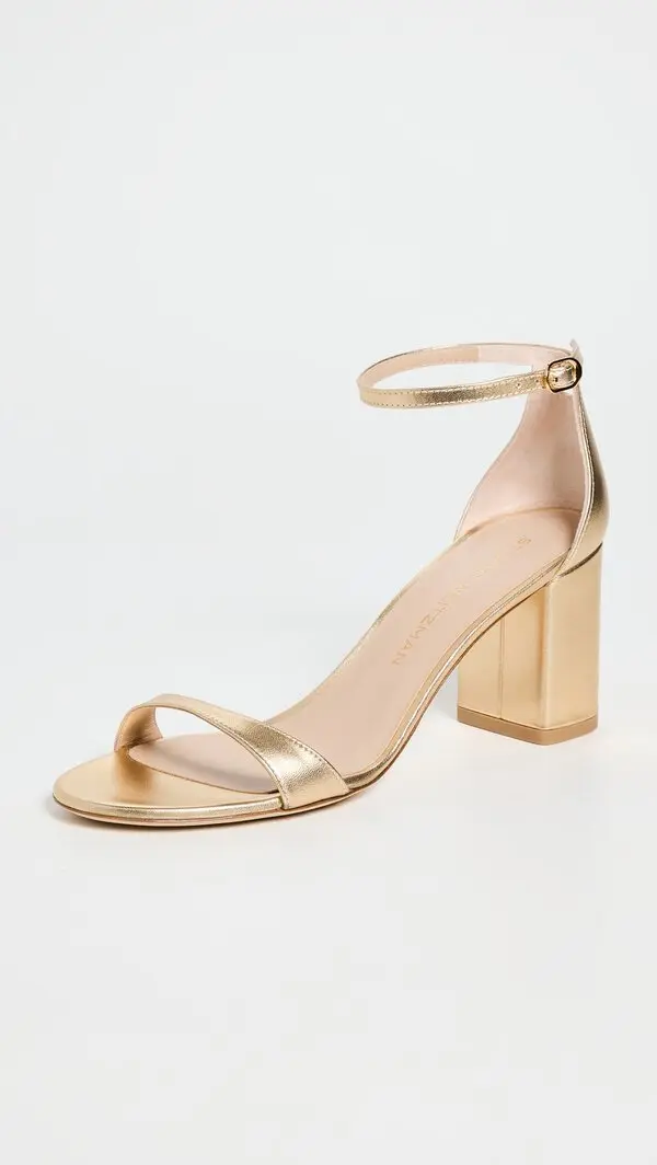 STUART WEITZMAN Nudist Block 75mm Sandal