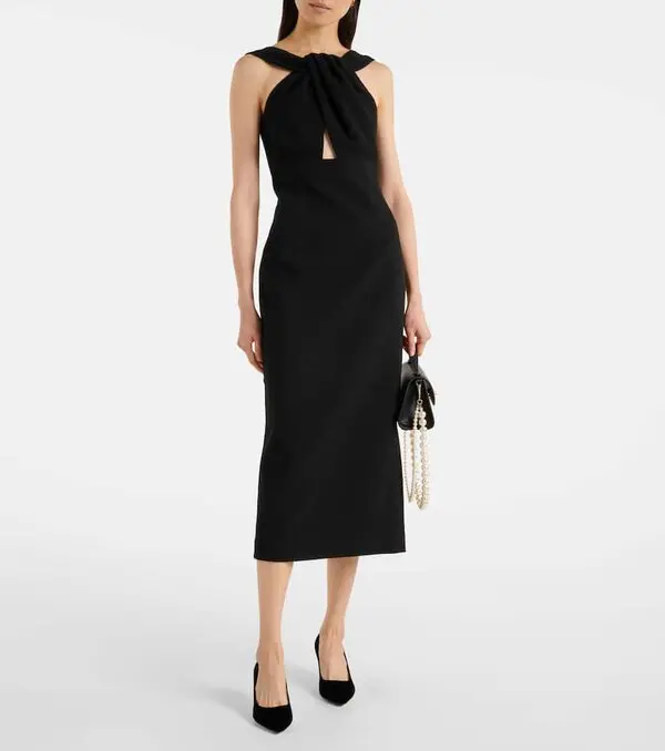 Rebecca Vallance Elora Cutout Midi Dress