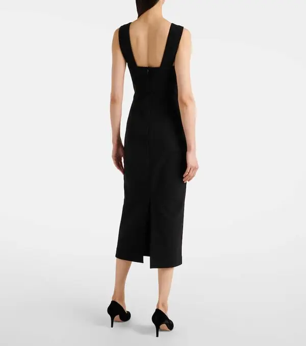 Rebecca Vallance Elora Cutout Midi Dress