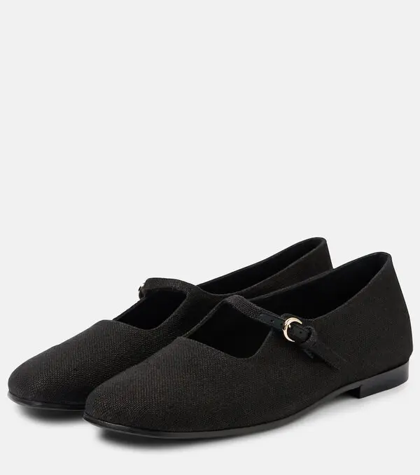 Co Canvas Mary Jane Flats