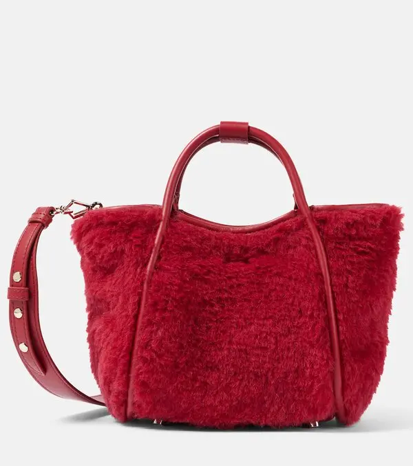 Max Mara Small Teddy Tote - Red