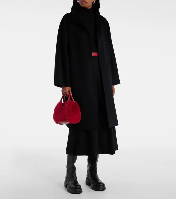 Max Mara Small Teddy Tote - Red