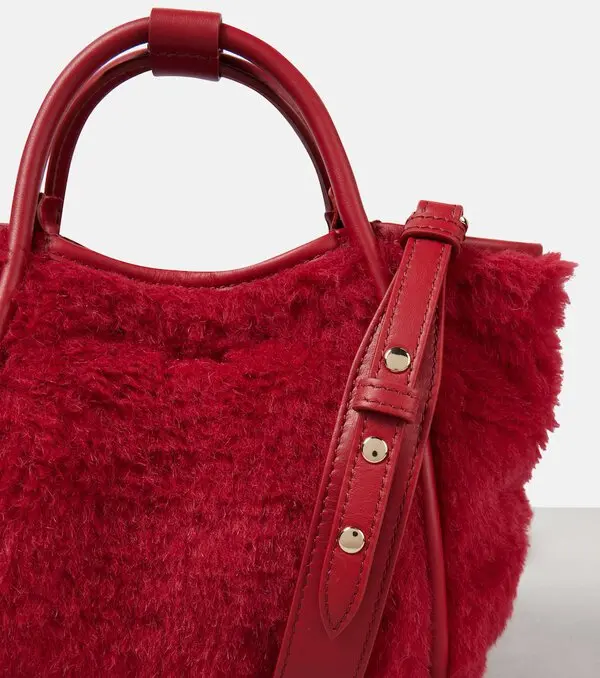 Max Mara Small Teddy Tote - Red