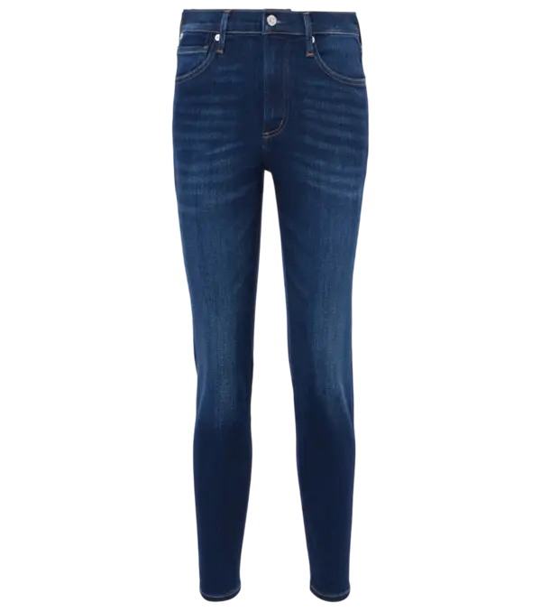 Citizens Of Humanity Isola Mid-rise Slim Jeans - Blue