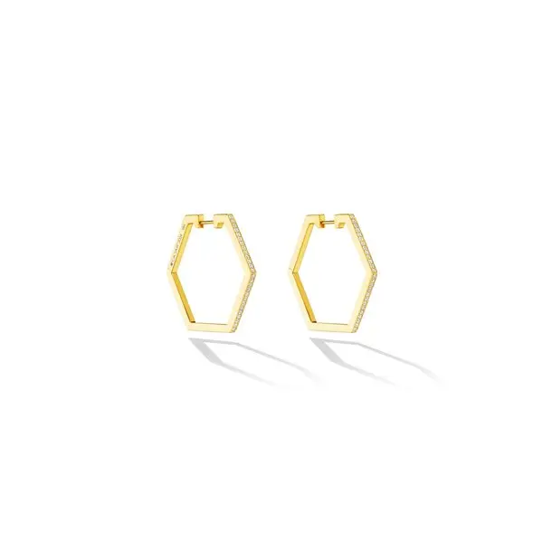 CADAR B Home Medium Hoop Earrings - One-color