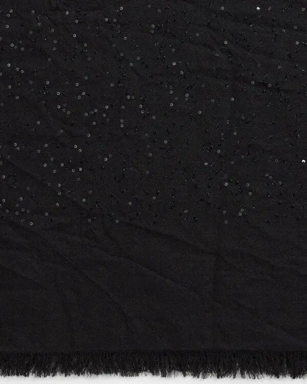 Sofia Cashmere Cashemere Lightweight Scarf W/ Sequins