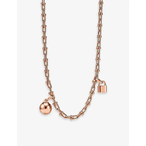 Tiffany & Co. Hardwear Link Necklace - Rose Gold