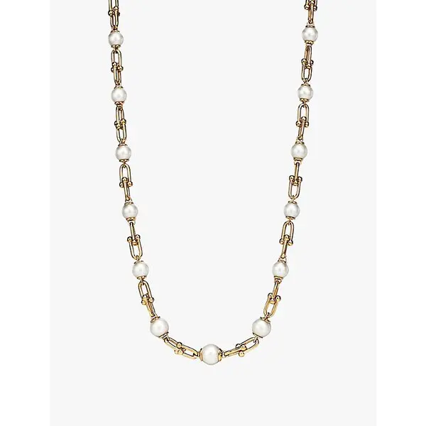 Tiffany & Co. Hardwear Graduated Link Necklace - Yellow Gold