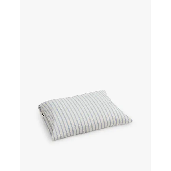 TEKLA Percale Double Cotton Pillow Sham 50cm X 75cm - Needle Stripes