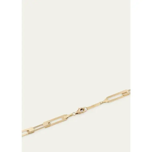 Lana Jewelry 14k Yellow Interlocking Rectangle Necklace