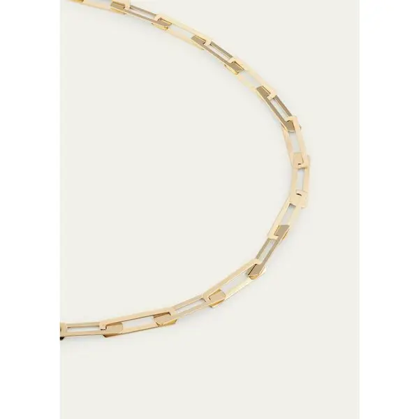 Lana Jewelry 14k Yellow Interlocking Rectangle Necklace