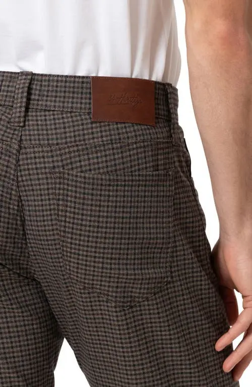 34 Heritage Courage Check Straight-leg Trousers - Multi Elite Check