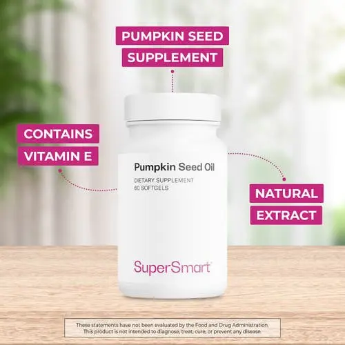 SUPERSMART Pumpkin Seed Oil 1000mg