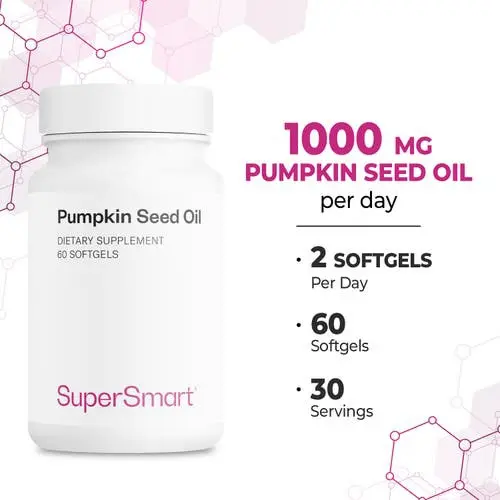SUPERSMART Pumpkin Seed Oil 1000mg