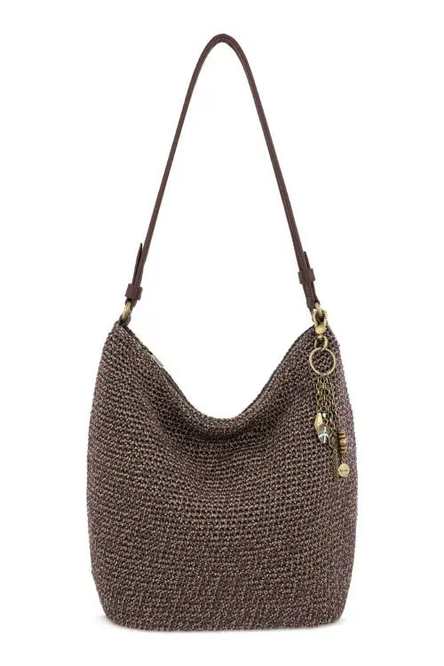 THE SAK Sequoia Crochet Hobo Bag - Nutmeg Static