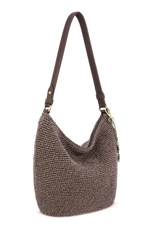 THE SAK Sequoia Crochet Hobo Bag - Nutmeg Static