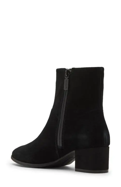 Blondo Arena Pointed Toe Waterproof Bootie - Black Suede