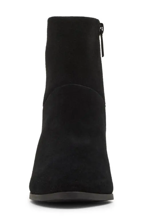 Blondo Arena Pointed Toe Waterproof Bootie - Black Suede