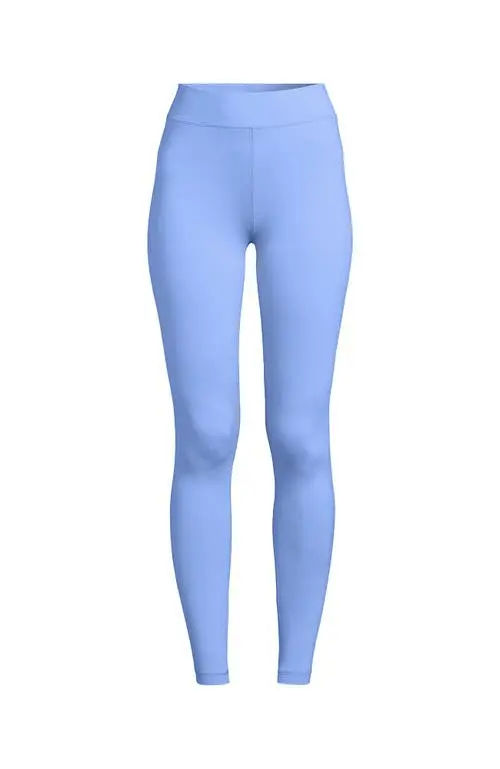LANDS' END Baselayer Thermaskin Pants - Clear Blue Sky