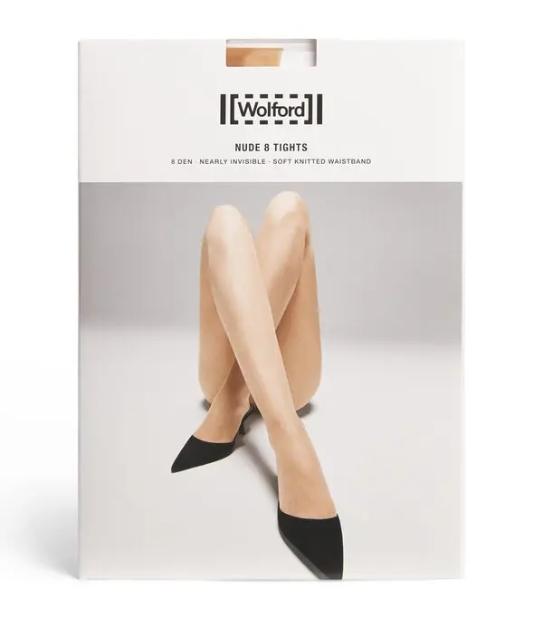 Wolford Nude 8 Tights - Brown